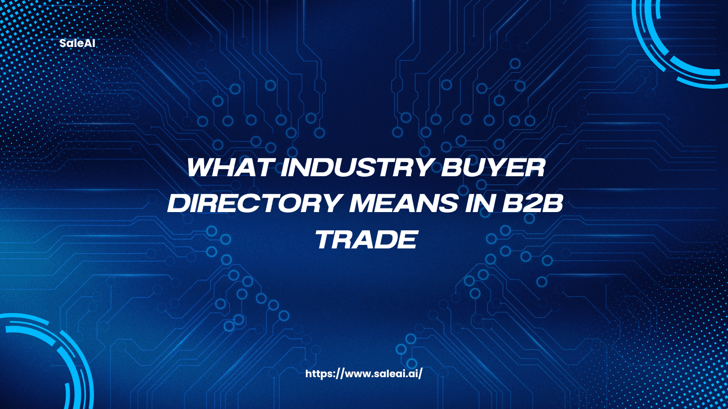 Industry Buyer Directory Explained for B2B Teams